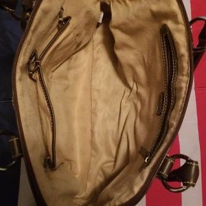 Chaps | Bags | Chaps Brown Hand Bag | Poshmark